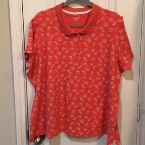 Laura Scott | Tops | Laura Scott Polo Shirt | Poshmark